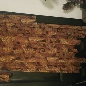 Objex | Jackets & Coats | Womens Objex Sheer Paisley Print Jacket Brown ...